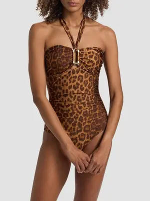 Zimmermann Mahon Bamboo-link One-piece Swimsuit