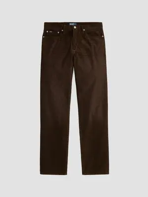 Polo Ralph Lauren Straight-fit Corduroy Pants - Dark Beech