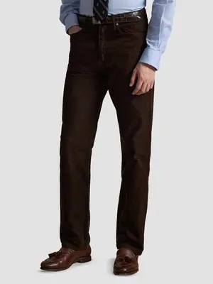 Polo Ralph Lauren Straight-fit Corduroy Pants - Dark Beech