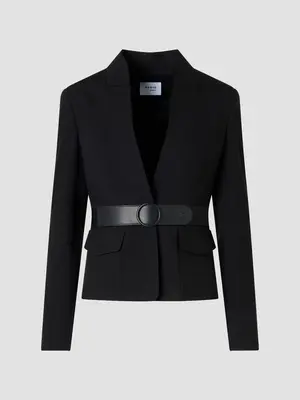 Akris Belted Jacket - Black