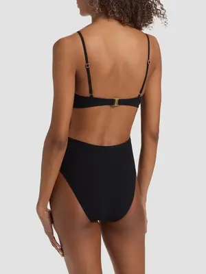 Zimmermann Mahon Trim Detail One-piece Swimsuit