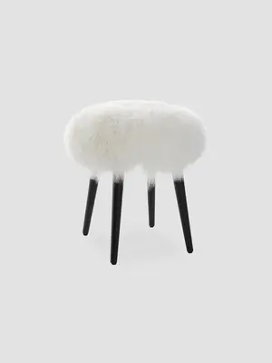 THE UTTERMOST CO Wooly Accent Stool