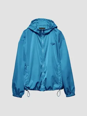 Prada Nylon Rain Jacket - Blue