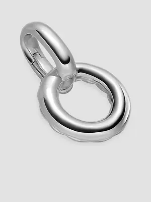 David Yurman Amulet Holder In Sterling 20.3mm