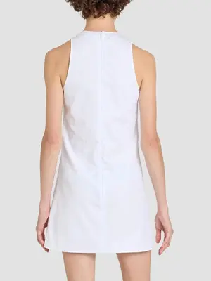 COURREGES Heritage Cotton Poplin Minidress