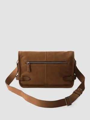 Prada Nubuck Leather Shoulder Bag