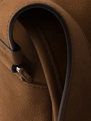 Prada Nubuck Leather Shoulder Bag