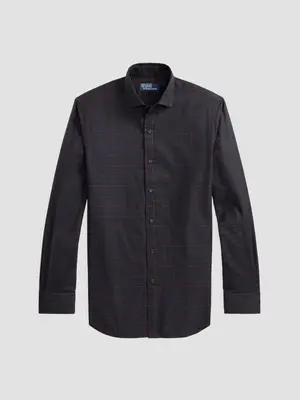 Polo Ralph Lauren Plaid Twill Classic-fit Shirt - Wine Forest Multi