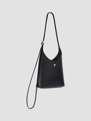 COURREGES Melt Small Leather Tote Bag