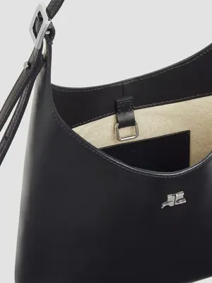 COURREGES Melt Small Leather Tote Bag