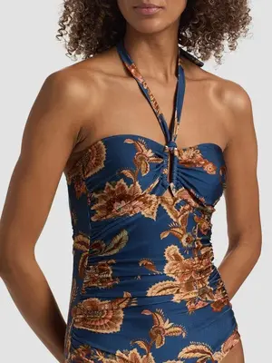 Zimmermann Aster Wide Link One-piece Swimsuit