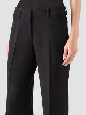 Akris Mikka Virgin Wool Pants - Espresso