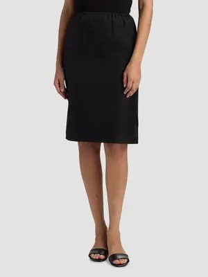 Loulou De Saison Vasali Knee-length Skirt - Black