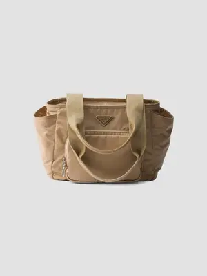 Prada Re-nylon Tote Bag - Light Brown