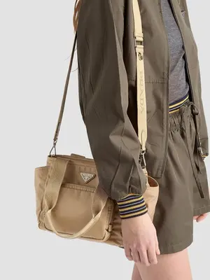 Prada Re-nylon Tote Bag - Light Brown