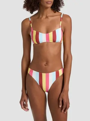 Solid & Striped The Rachel Stripe Bikini Top