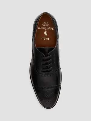 Polo Ralph Lauren Maestra Perforated Leather Oxfords