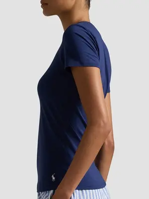 Polo Ralph Lauren Stretch Cotton T-shirt - Navy