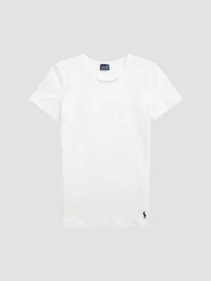 Polo Ralph Lauren Stretch Cotton T-shirt White Cloud