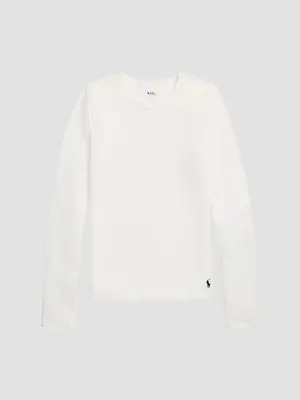 Polo Ralph Lauren Base Layer Stretch Cotton T-shirt - White Cloud