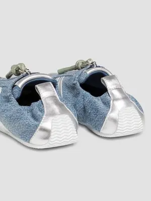 3.1 Phillip Lim On The Go Denim Low-top Sneakers - Medium Indigo