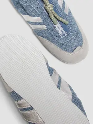3.1 Phillip Lim On The Go Denim Low-top Sneakers - Medium Indigo