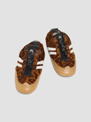 3.1 Phillip Lim On The Go -print Calf Hair Low-top Sneakers - Leopard
