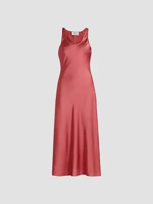 Ba&sh Cloa Bias-cut Midi-dress