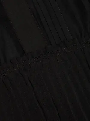 3.1 Phillip Lim Pleated Lace-trimmed Midi-dress