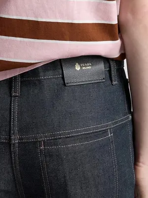 Prada Five-pocket Denim Jeans - Dark Blue