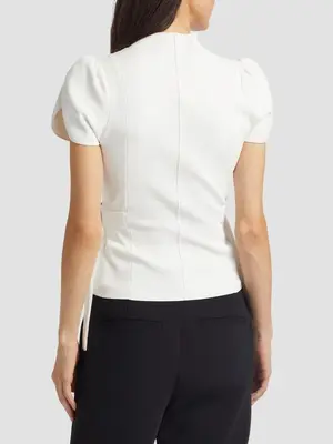 3.1 Phillip Lim Compact Rib-knit Tulip Top