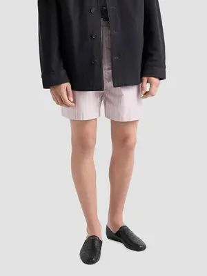 Prada Ostrich Leather Loafers
