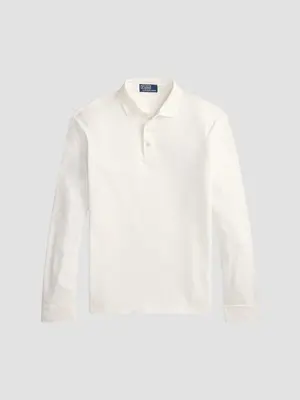 Polo Ralph Lauren Standard-fit Waffle-knit Polo Shirt - Nevis