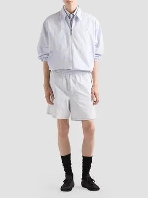 Prada Chambray Bermudas