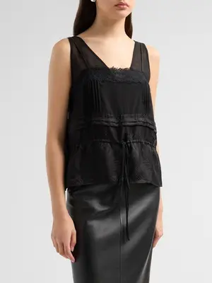 3.1 Phillip Lim Lace-trim Satin Camisole