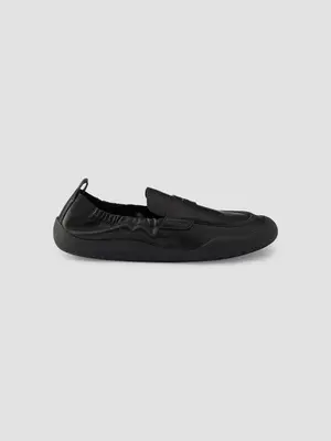 Prada Speedrock Leather Loafers - Black