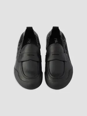 Prada Speedrock Leather Loafers - Black
