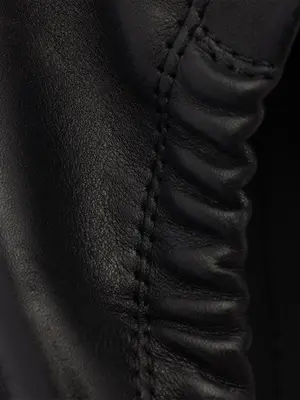 Prada Speedrock Leather Loafers - Black