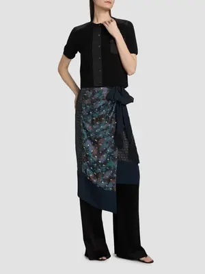 3.1 Phillip Lim Wool Short Sleeve Cardigan