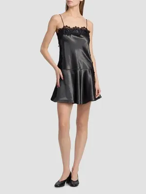 3.1 Phillip Lim Lace-trim Cami Minidress