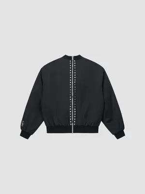 RtA Curva Ultra Rowan Studded Bomber Jacket