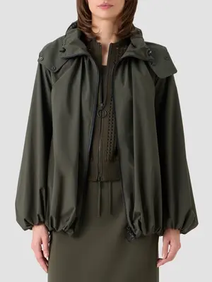 Akris Short Parachute Taffeta Parka
