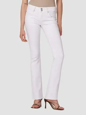 Hudson Jeans Beth Mid-rise Baby Bootcut Jeans
