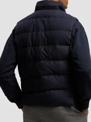 Ralph Lauren Purple Label Harwick Cashmere-blend Down Vest