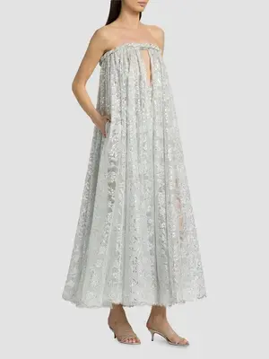 Zimmermann Carousel Metallic Twist Gown