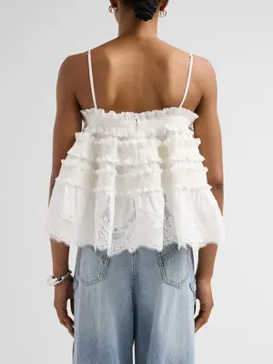 Zimmermann Kindred Spiritalchemy Shirred Bandeau Top