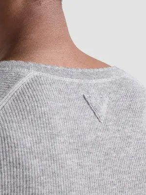 Prada Ribbed Cashmere Cardigan