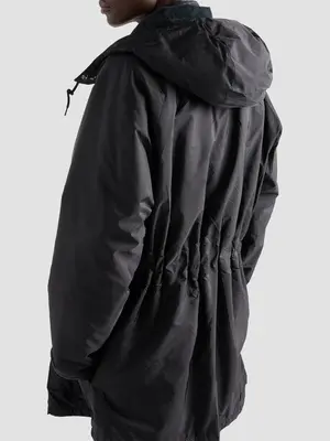 Prada Light-weight Nylon Waterproof Parka Coat
