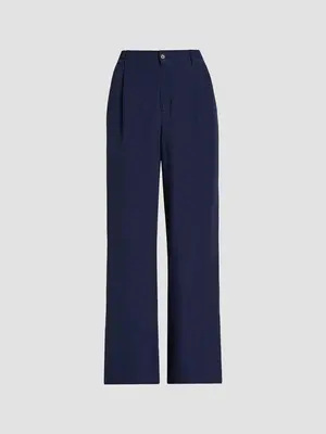 Simkhai Sydnie Paperbag-waist Wide-leg Pants
