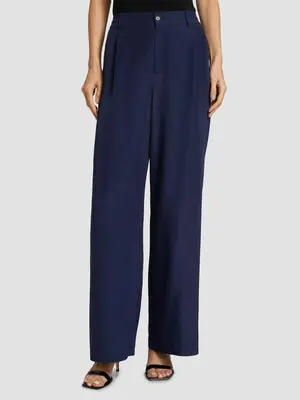 Simkhai Sydnie Paperbag-waist Wide-leg Pants